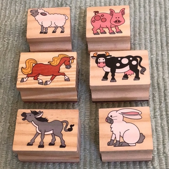 Scrapbook | Office | Farm Animal Stamp Assortment Bundle | Poshmark